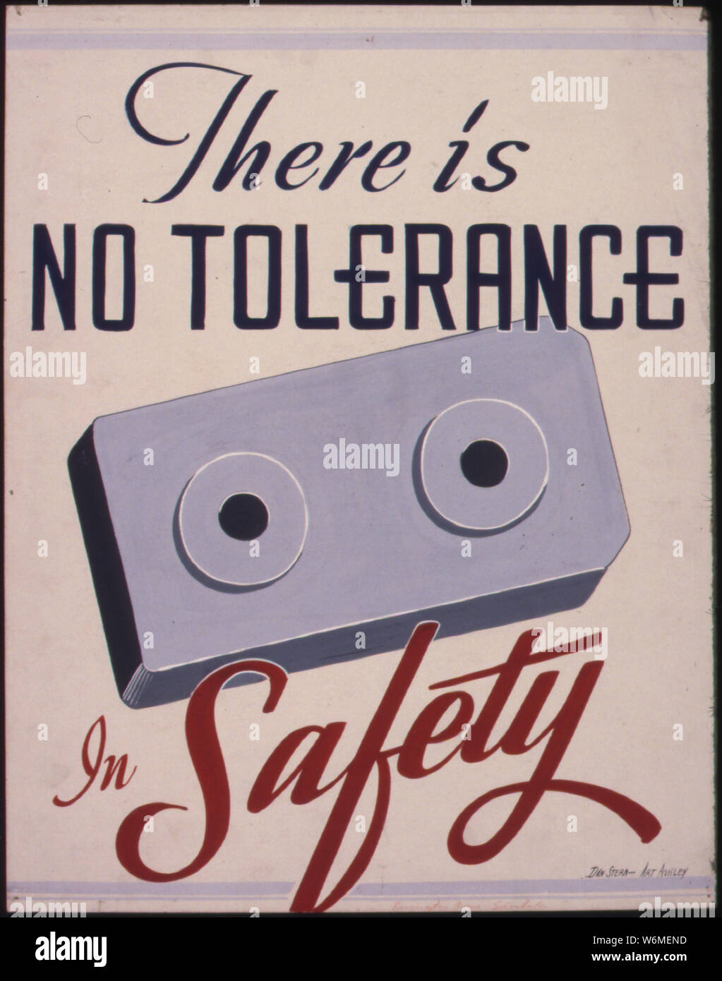 There is no tolerance in safety Stock Photo - Alamy