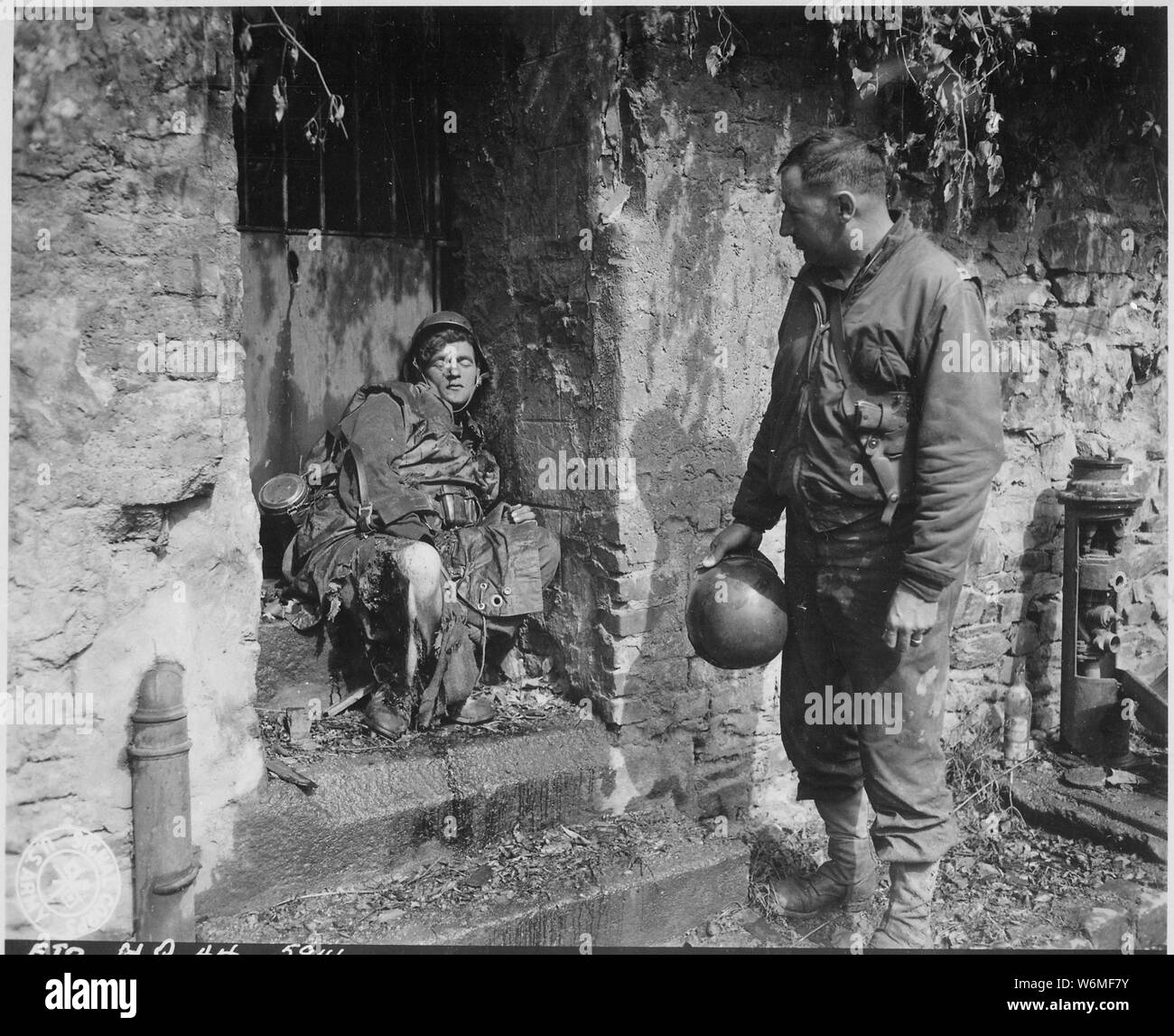 This dead German soldier was one of the last stand defenders of German ...