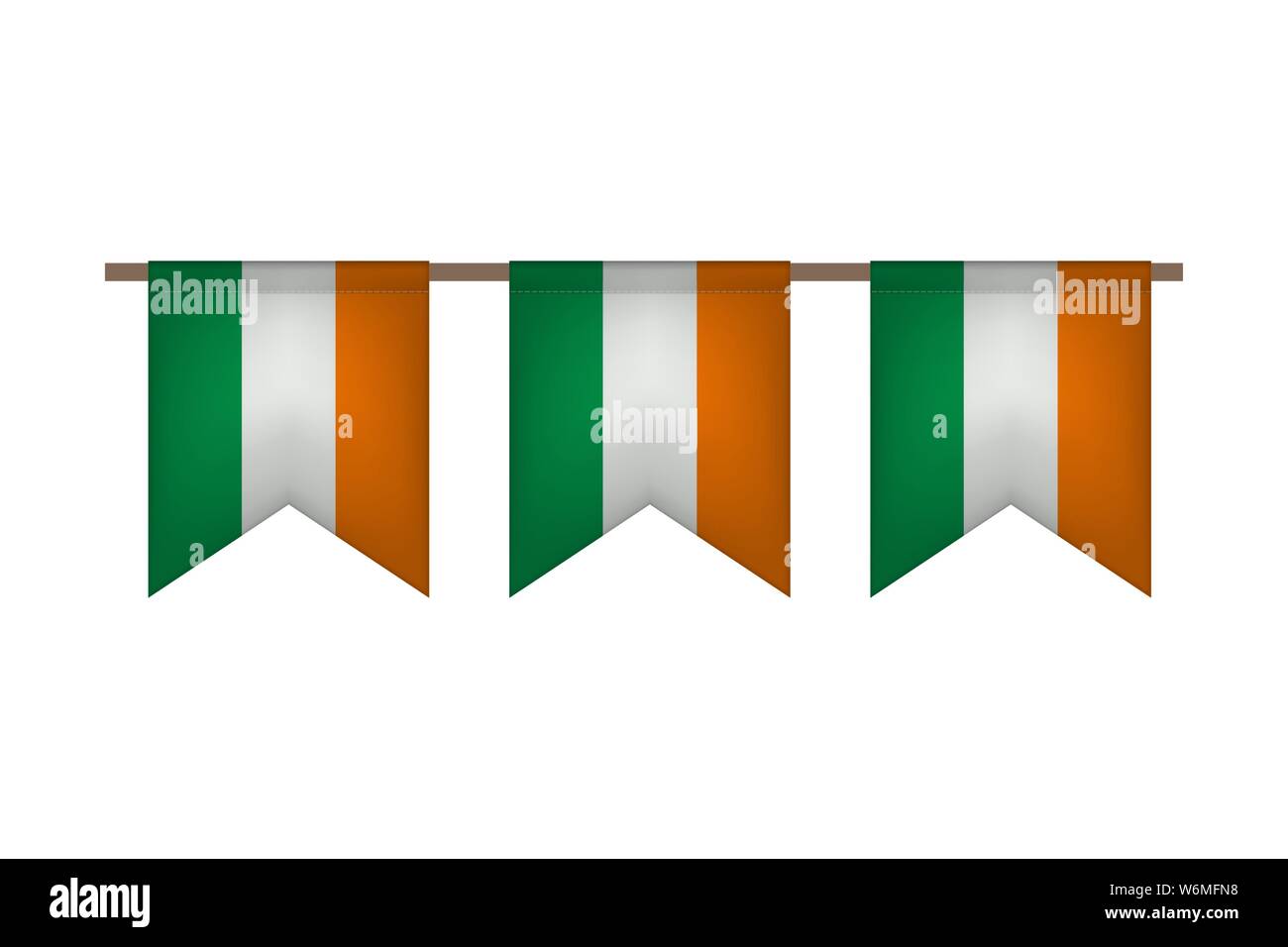 Ireland irish banner parade Stock Vector Images - Alamy