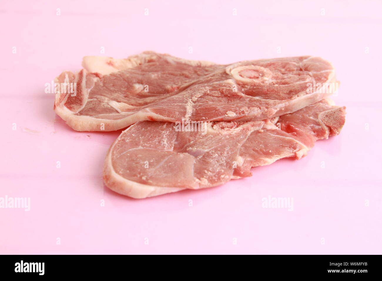 Lamb forequarter chops hi-res stock photography and images - Alamy