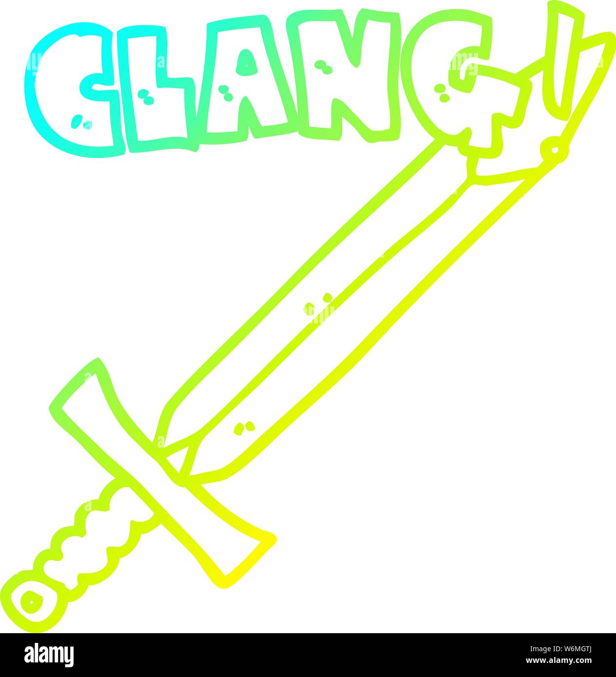 Clang vector vectors Cut Out Stock Images & Pictures - Alamy