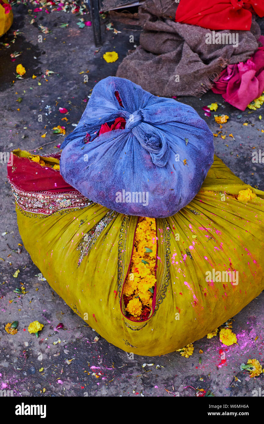 India, Rajasthan, Jaipur, flower market Stock Photo - Alamy