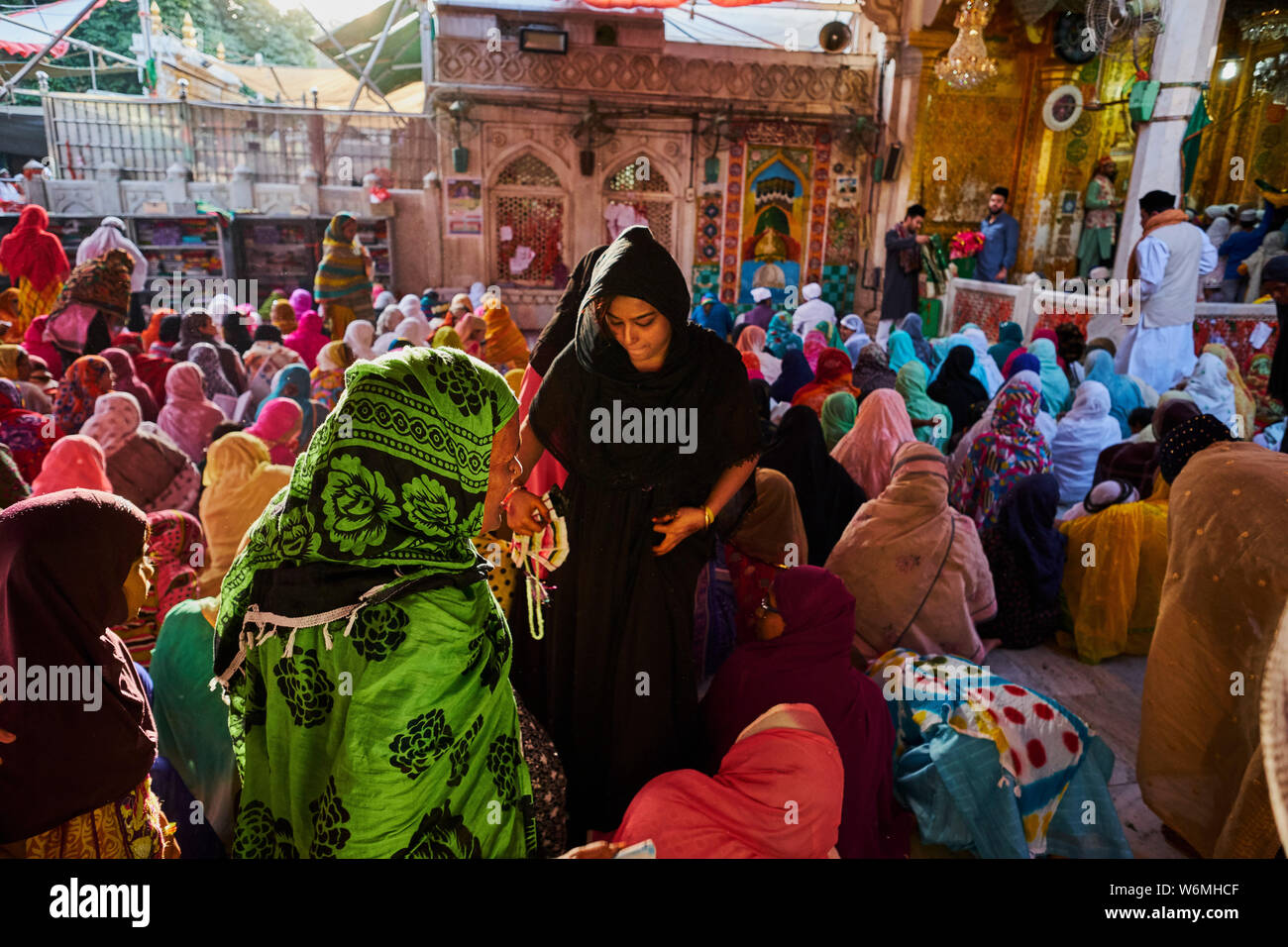 India, Rajasthan, Ajmer, Ajmer Sharif Dargah, shrine of sufi saint ...