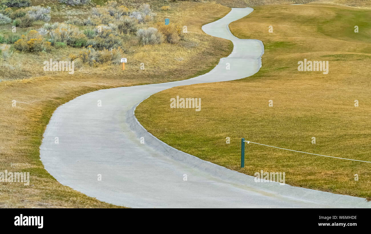 Winding Road Up Hill Stock Photos & Winding Road Up Hill Stock Images ...