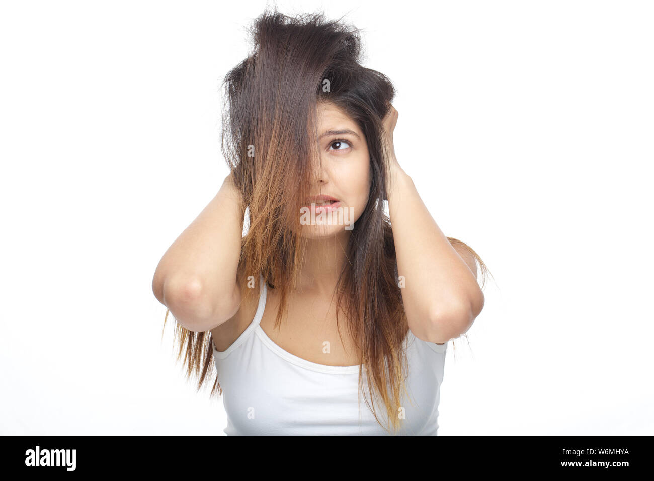 Headshot Anger Disappointment High Resolution Stock Photography and ...
