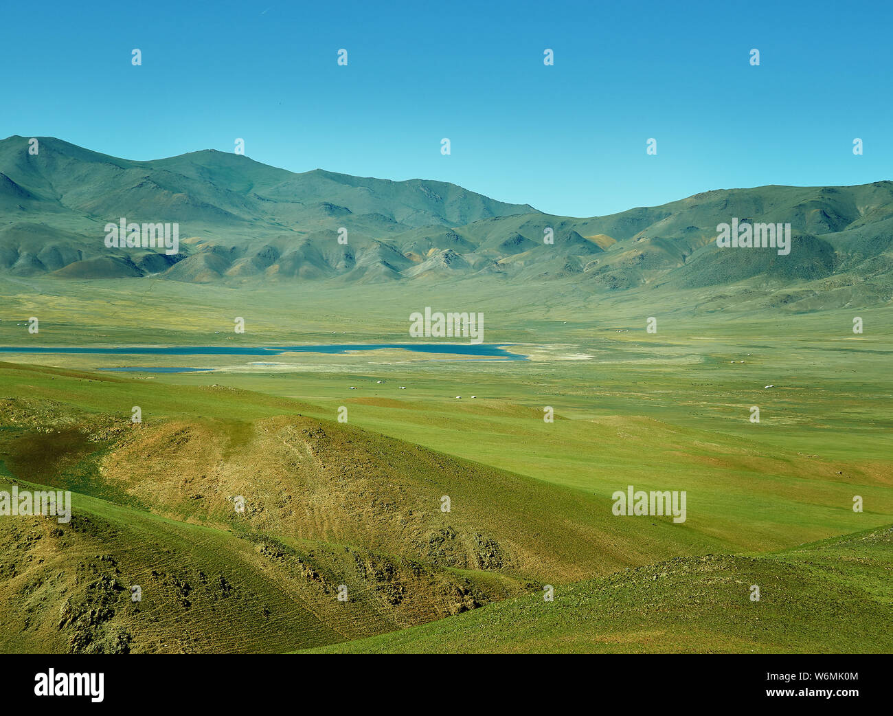 Pass Ulaan davaa, capital of Uvs Province in Mongolia Stock Photo - Alamy