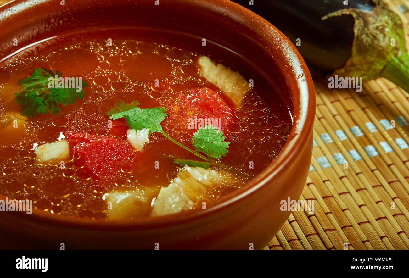 Ribena chorba, traditional Bulgarian fish soup Stock Photo - Alamy
