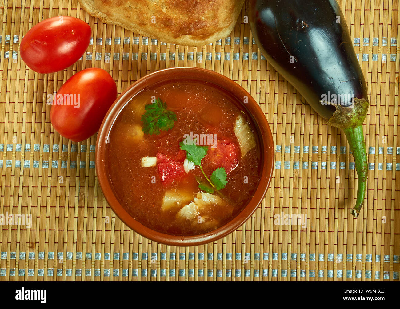 Ribena chorba, traditional Bulgarian fish soup Stock Photo - Alamy