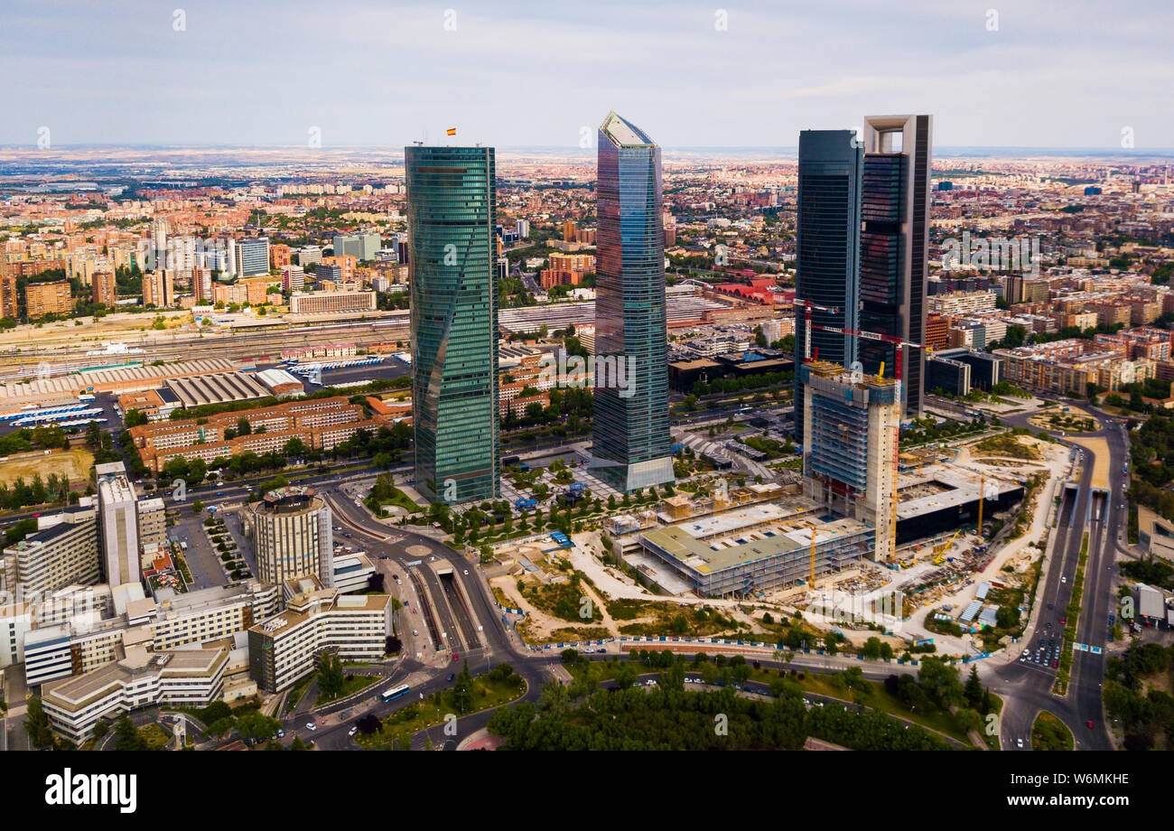 Aerial Square Four High Resolution Stock Photography and Images - Alamy