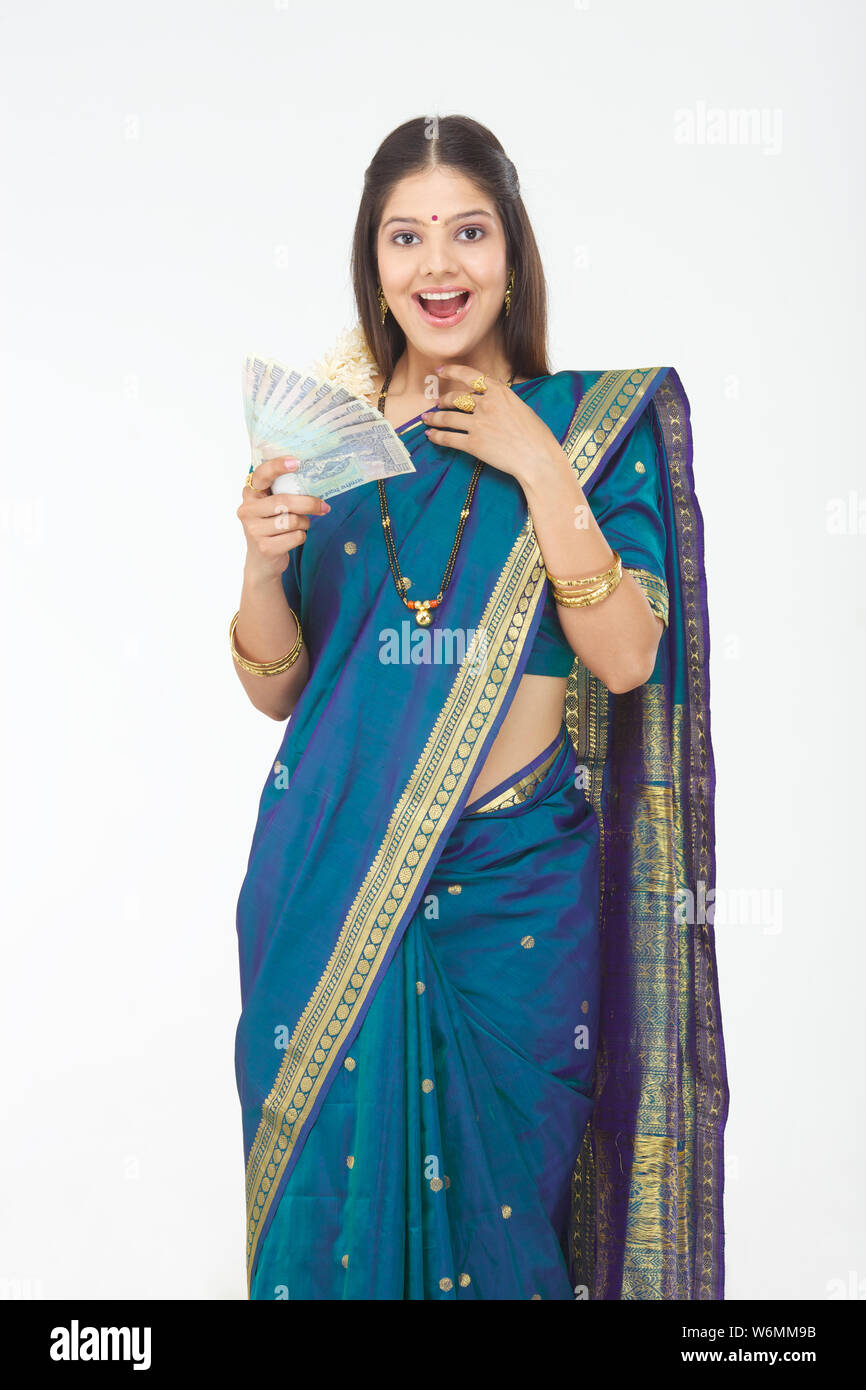 Indian woman face shock hi-res stock photography and images - Alamy