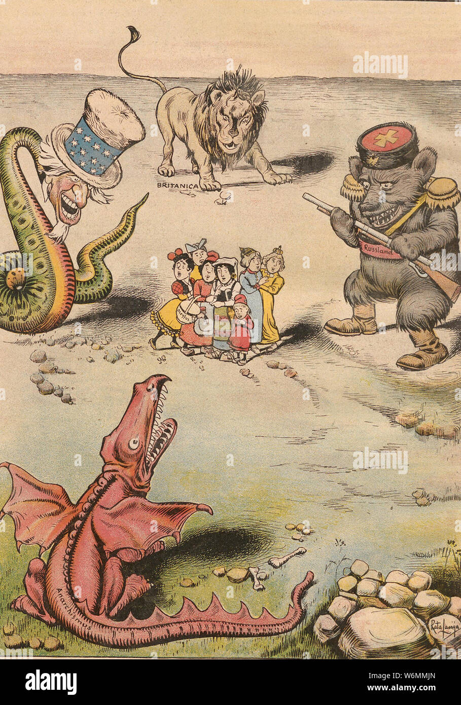 Fantasy art illustration Stock Photo - Alamy