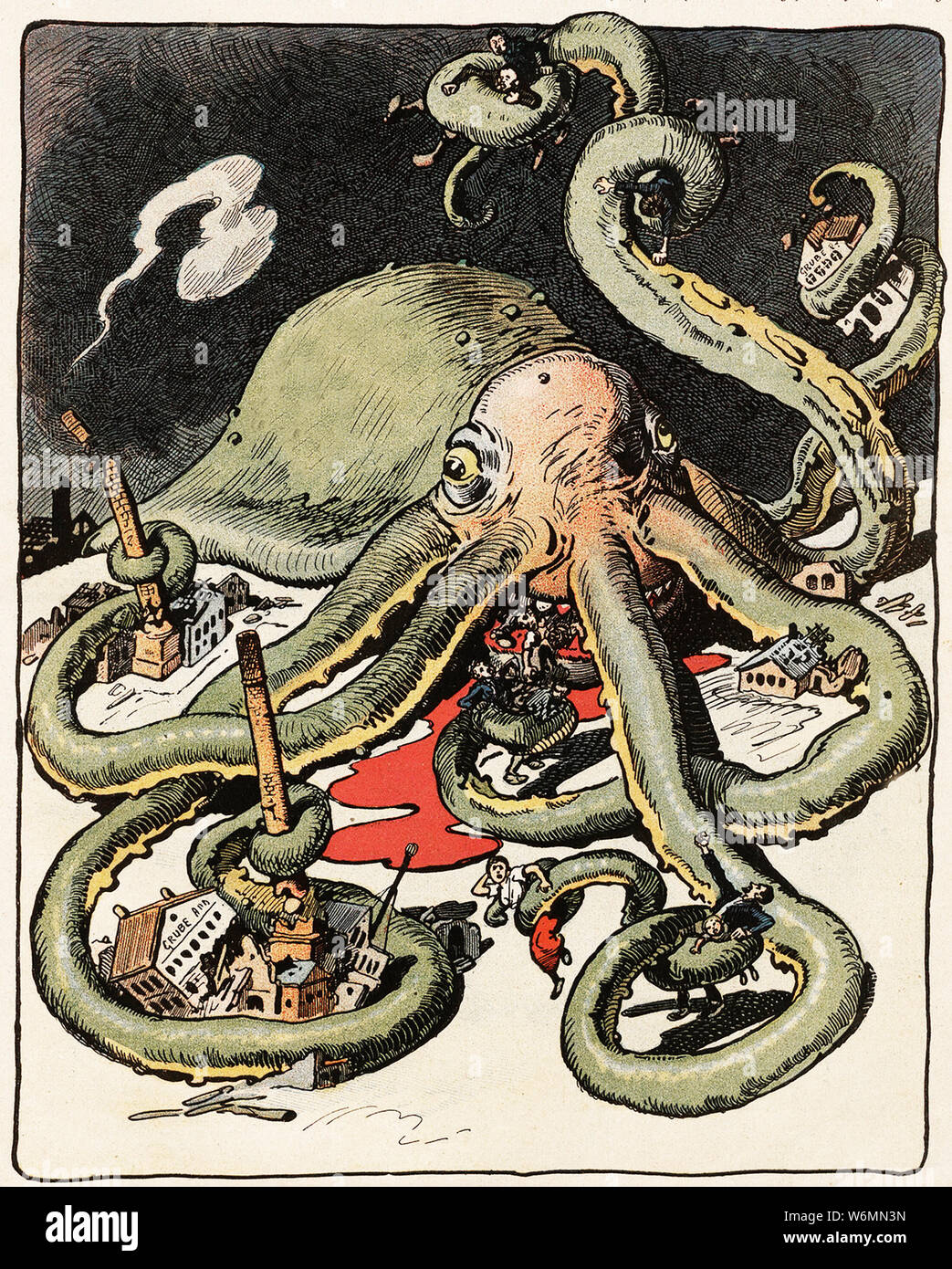 demonic illustration art Stock Photo - Alamy