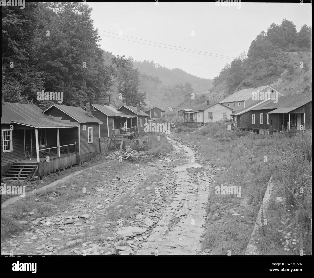 Typical houses along the stream. Raven Red Ash Coal Company, No. 2 Mine ...
