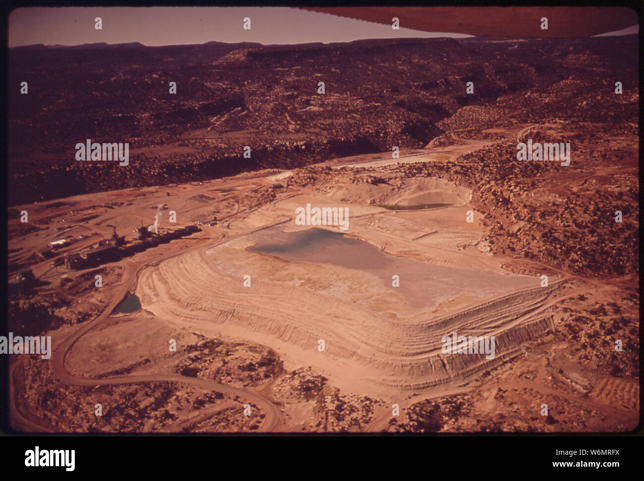 UNION CARBIDE URANIUM MILL Stock Photo - Alamy