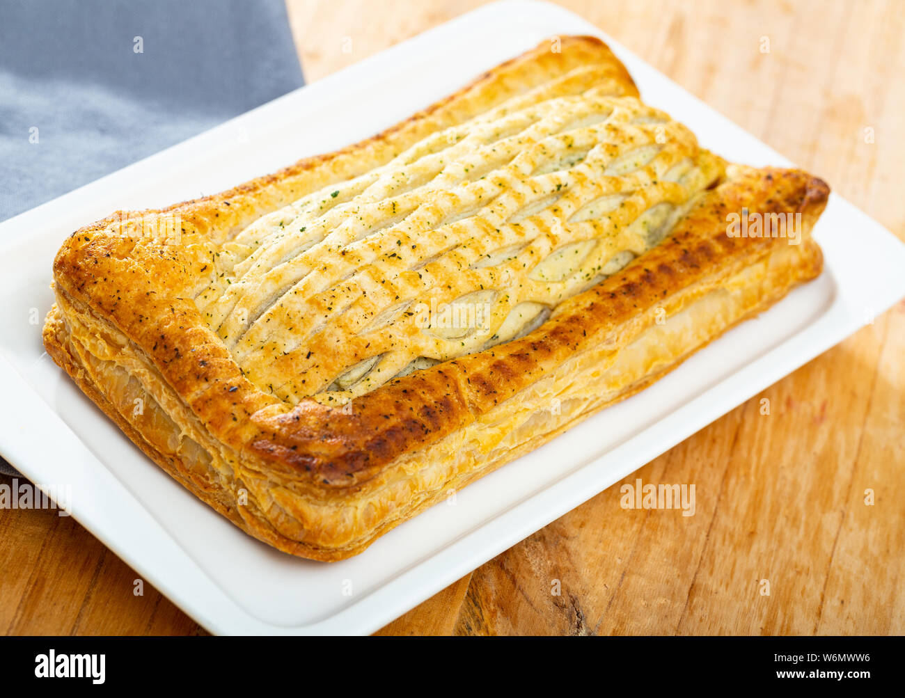 Fish from puff pastry hi-res stock photography and images - Alamy