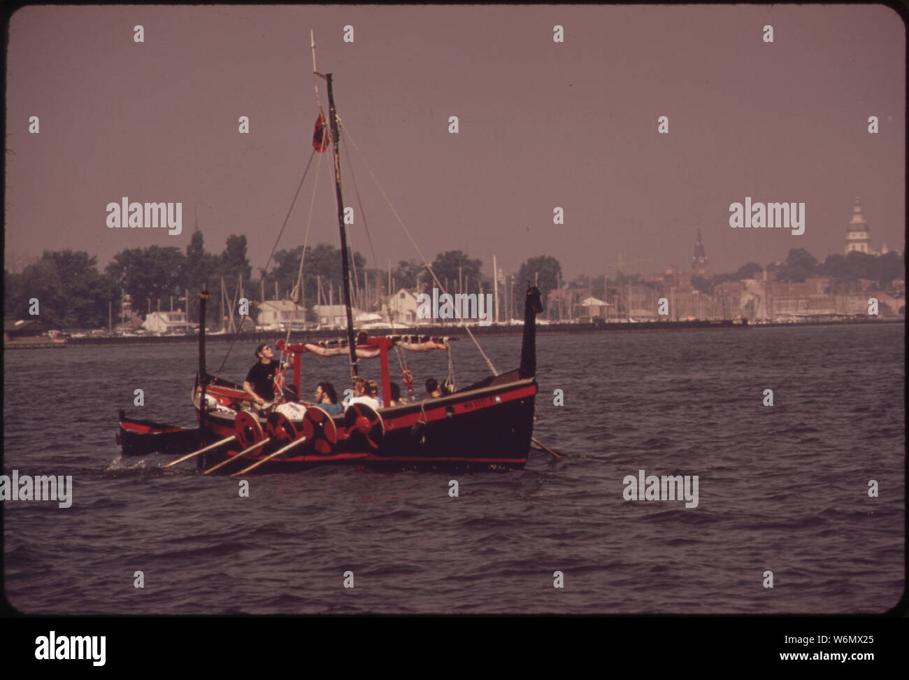 VIKING IMAGE ON CHESAPEAKE BAY Stock Photo - Alamy