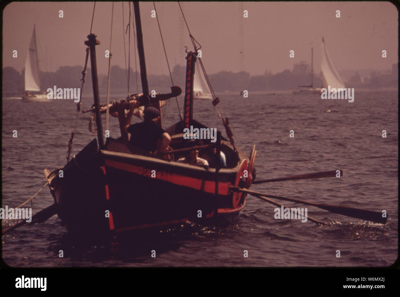 VIKING IMAGE ON CHESAPEAKE BAY Stock Photo - Alamy