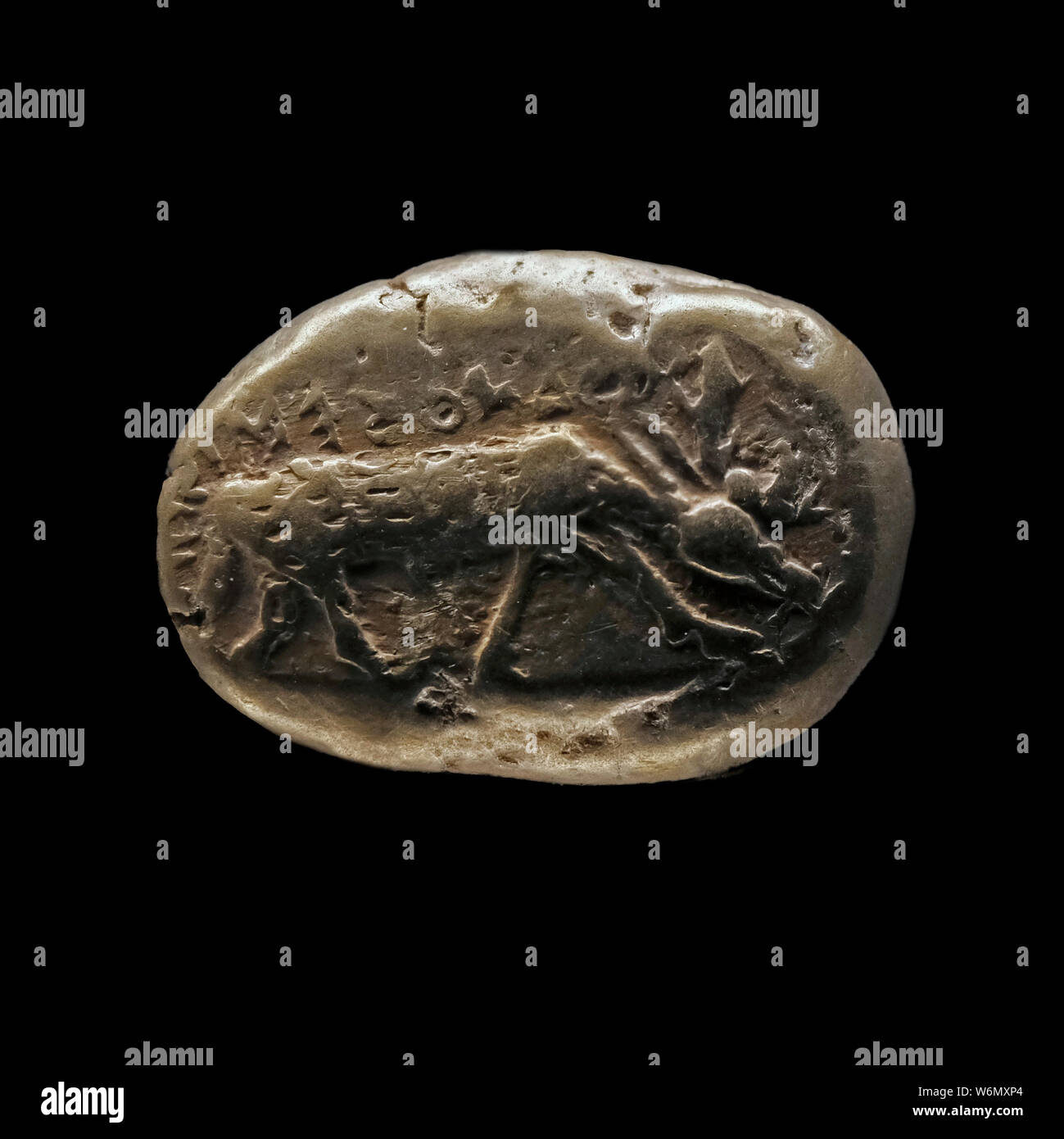 Ancient Electrum Stater Greek silver coin from the late 7th BCE ...