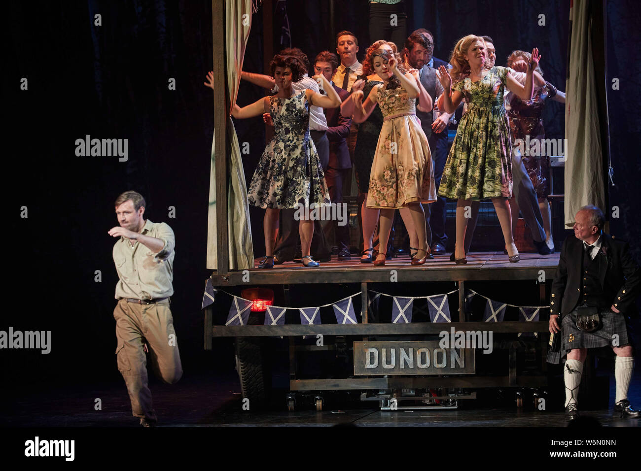 Edinburgh, Scotland. UK. 1st August 2019. Press call Peter Gynt a part ...