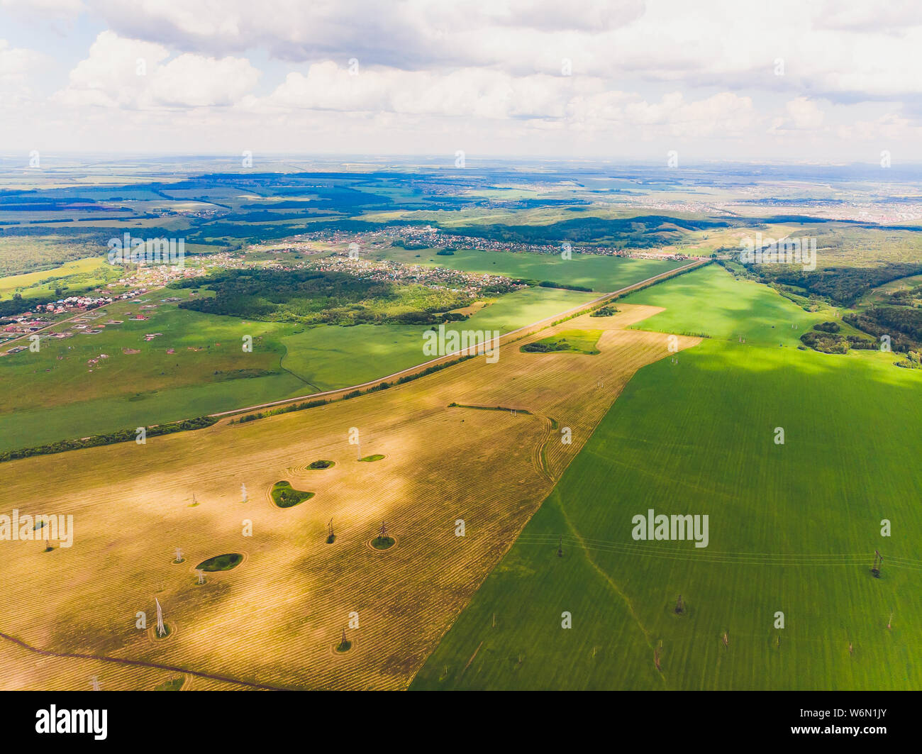 Top view of park, Natural grass texture Stock Photo - Alamy