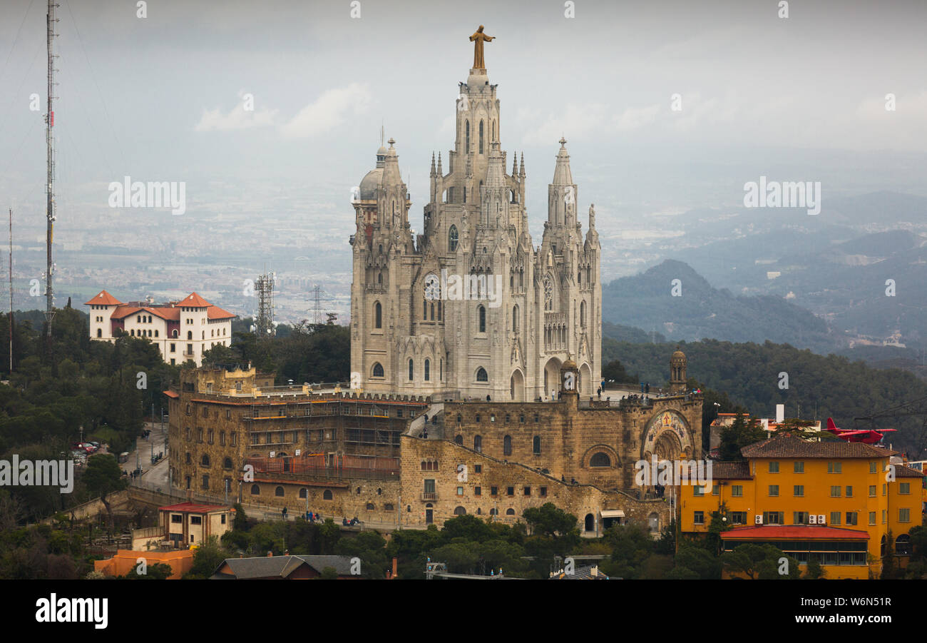 Sagrat cor basilica hi-res stock photography and images - Alamy