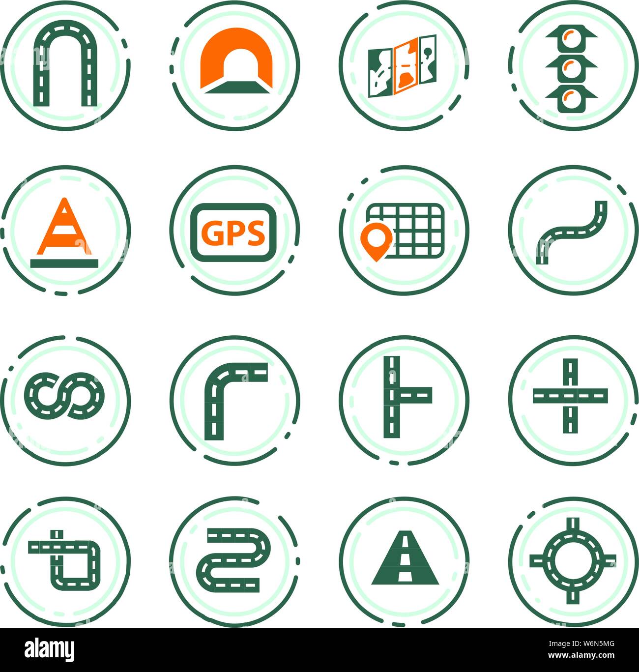 Asphalt transport system Stock Vector Images - Alamy