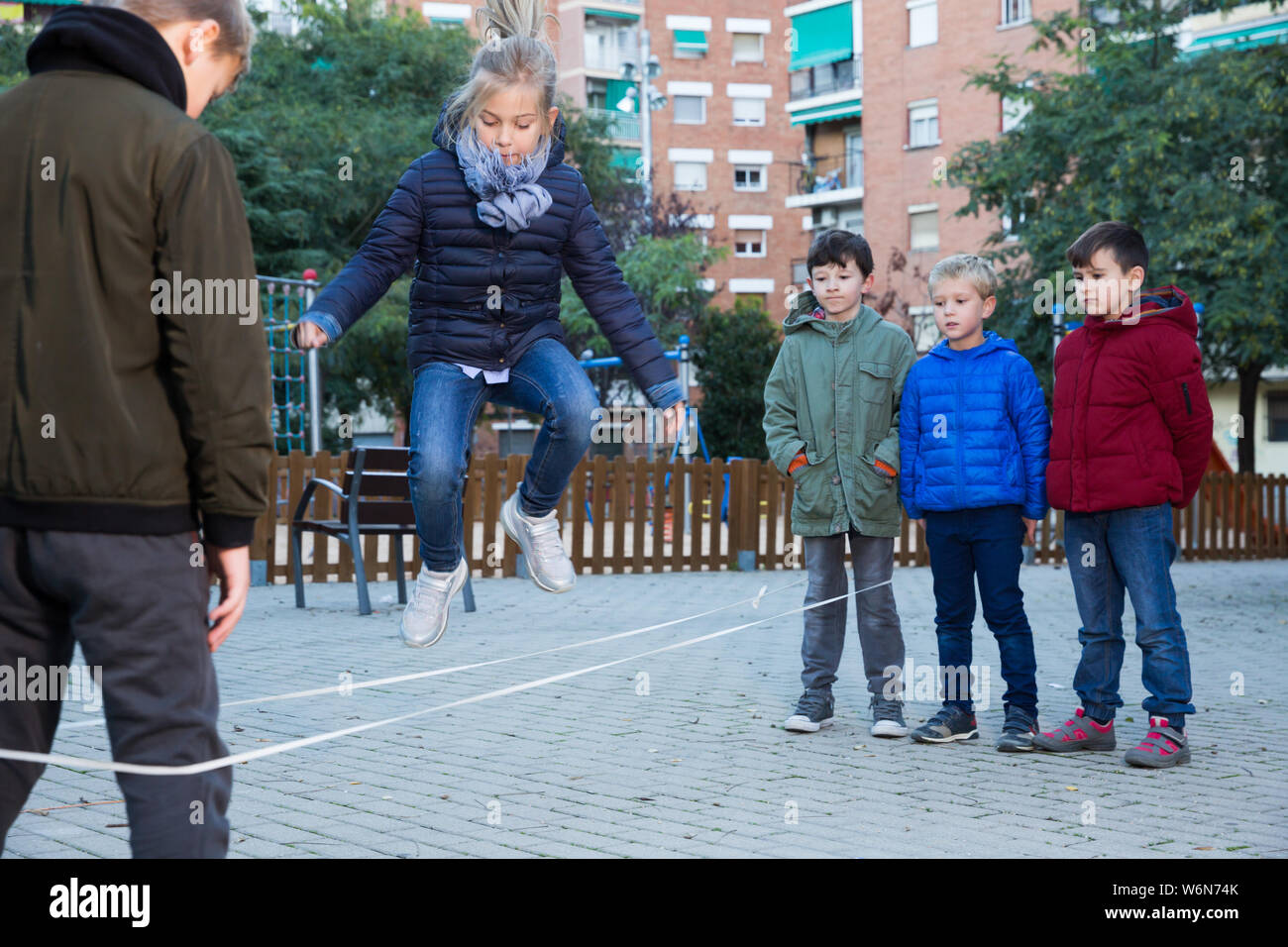 Chinese jump rope hi-res stock photography and images - Alamy