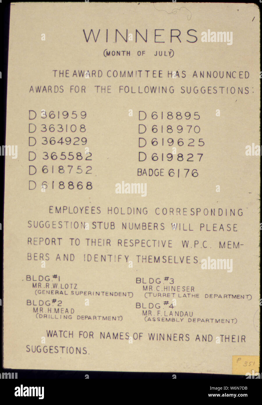 Winners. Month of July Stock Photo - Alamy