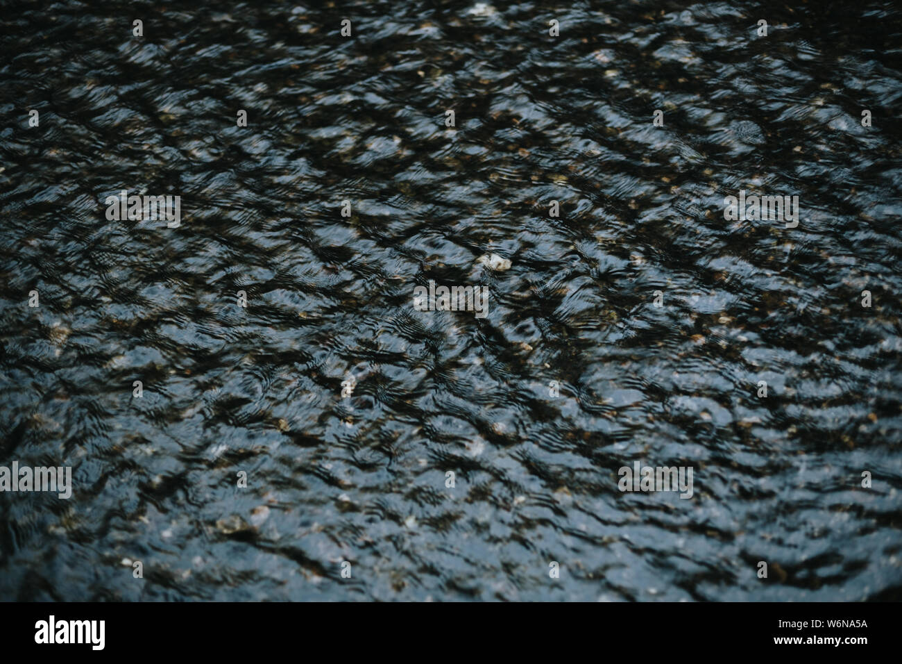 structure of the flowing water of a river Stock Photo - Alamy
