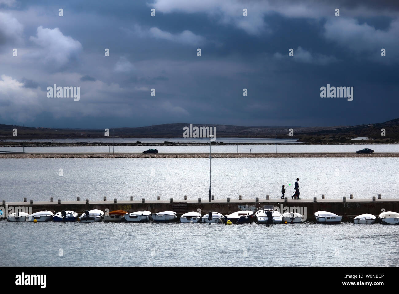 Bridge over sea Stock Photo - Alamy