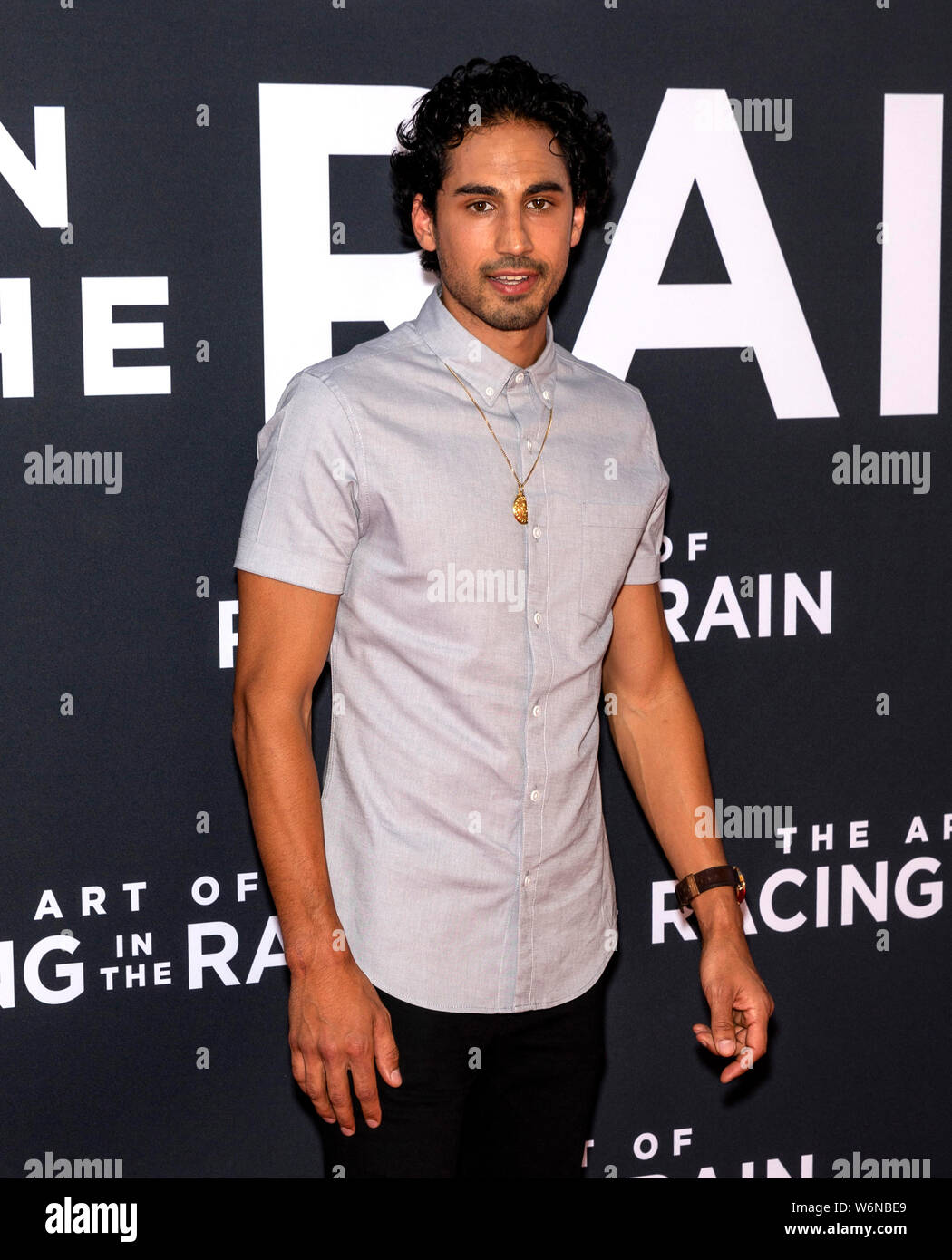 Los Angeles, CA - August 01, 2019: Andres Joseph attends the premiere ...
