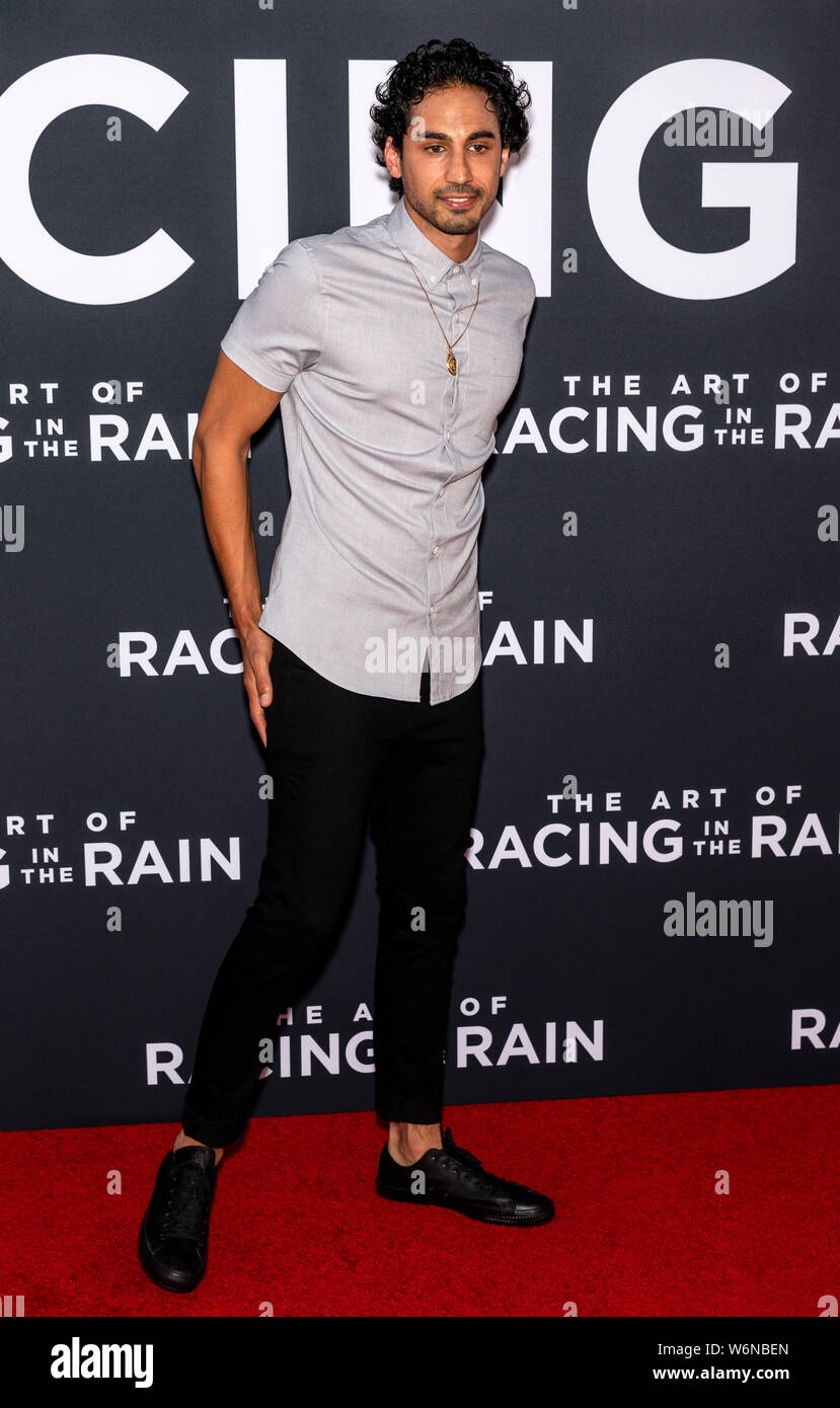 Los Angeles, CA - August 01, 2019: Andres Joseph attends the premiere ...