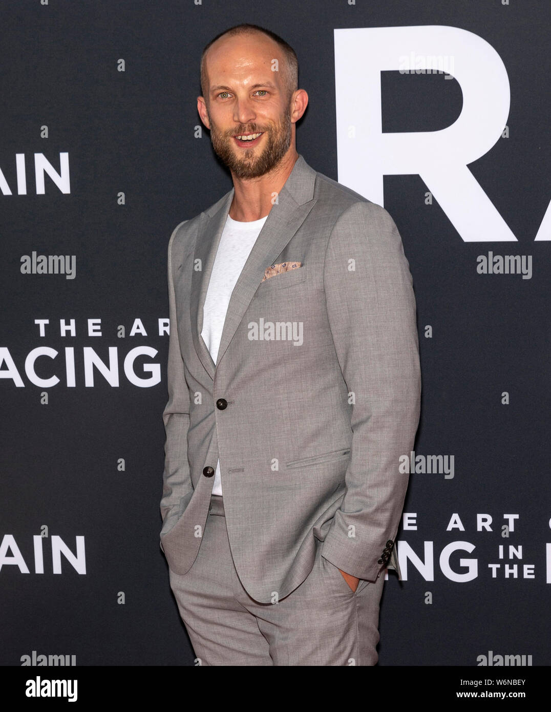 Los Angeles, CA - August 01, 2019: Ian Lake attends the premiere Of ...