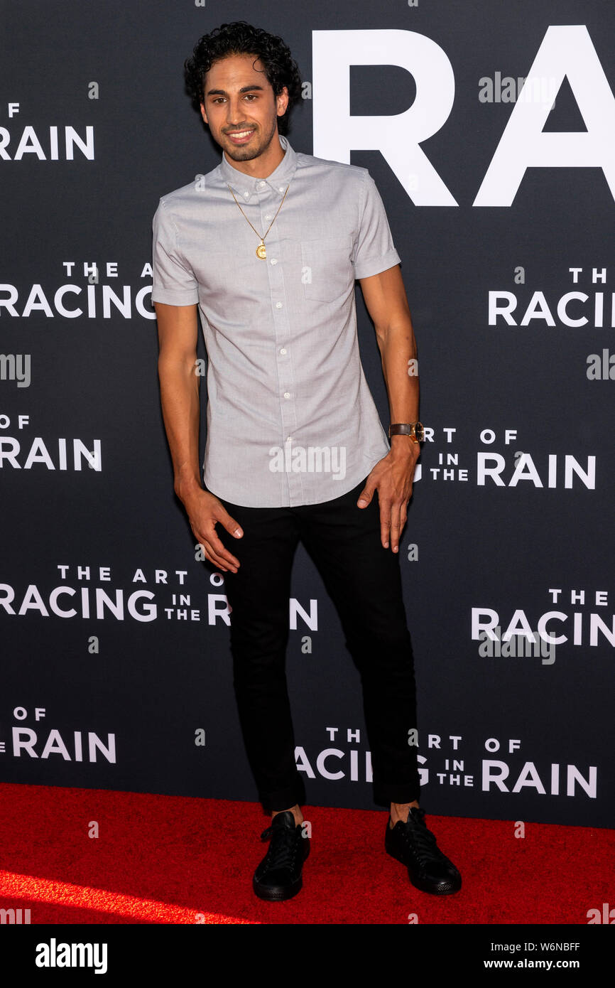 Los Angeles, CA - August 01, 2019: Andres Joseph attends the premiere ...