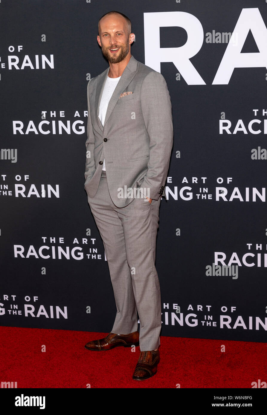 Los Angeles, CA - August 01, 2019: Ian Lake attends the premiere Of ...