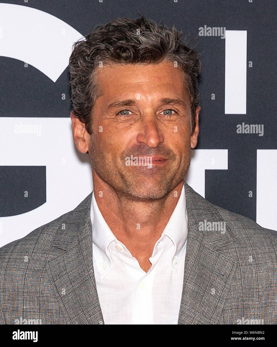 Los Angeles, CA - August 01, 2019: Patrick Dempsey attends the premiere ...
