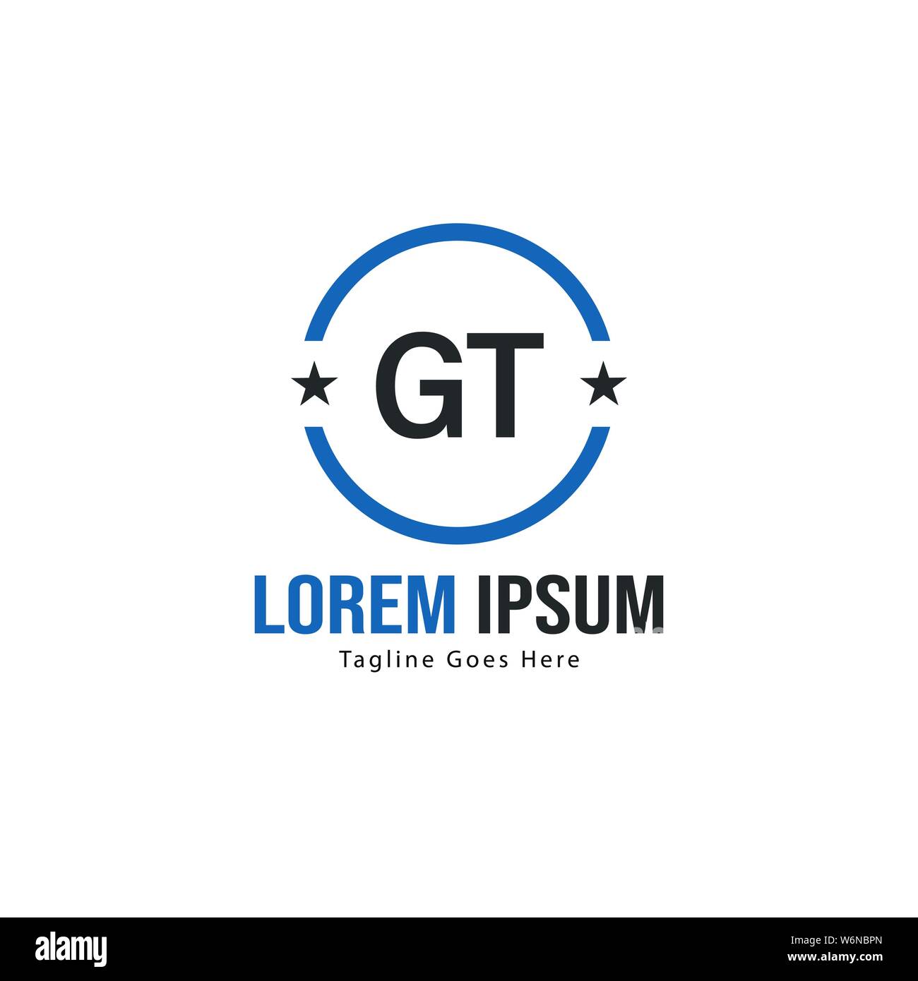 Letter gt logo Stock Vector Images - Alamy