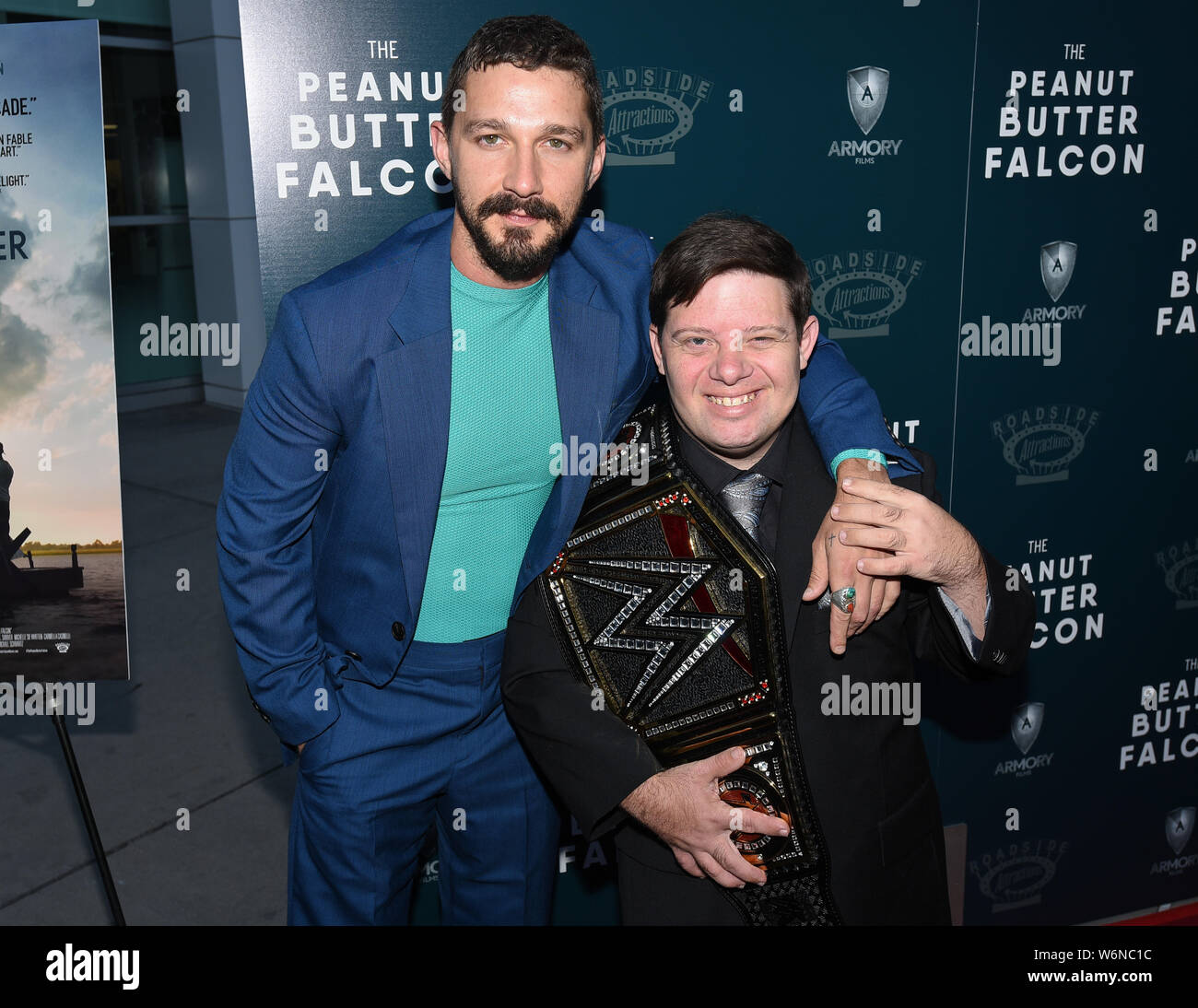 August 1, 2019, Hollywood, California, USA: Shia LaBeouf and Zack ...