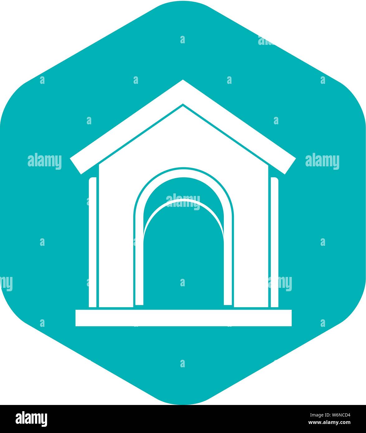 Toy house icon, simple style Stock Vector Image & Art - Alamy