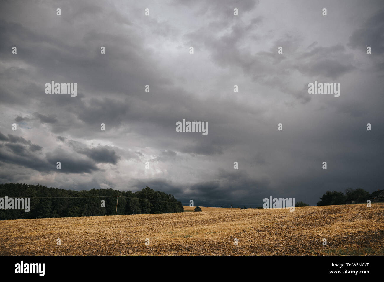 Field in rural area hi-res stock photography and images - Alamy