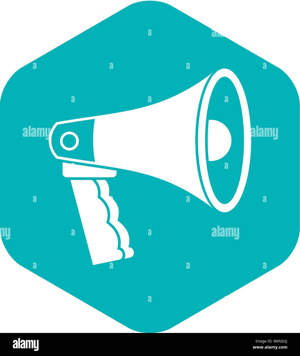 Loudspeaker icon, simple style Stock Vector Image & Art - Alamy