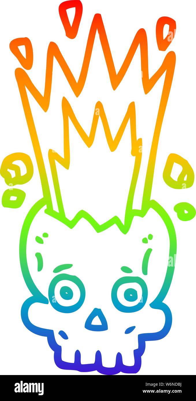 Skull exploding Stock Vector Images - Alamy