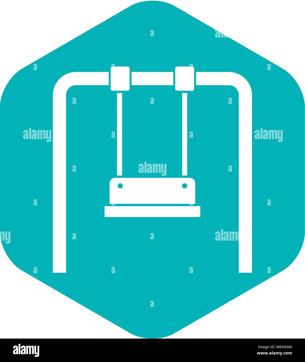 Swing icon, simple style Stock Vector Image & Art - Alamy