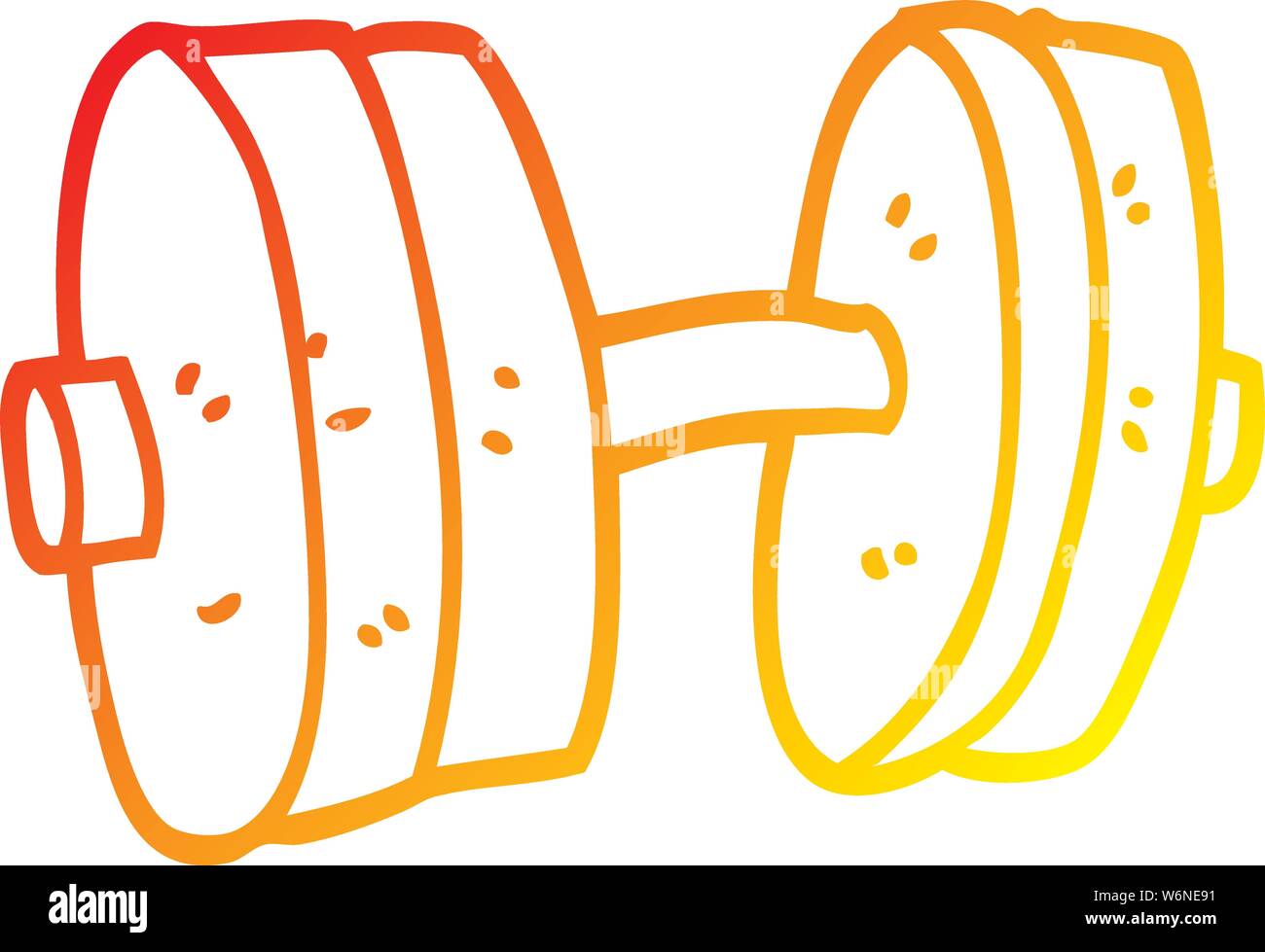 Dumbells cartoon Stock Vector Images - Alamy