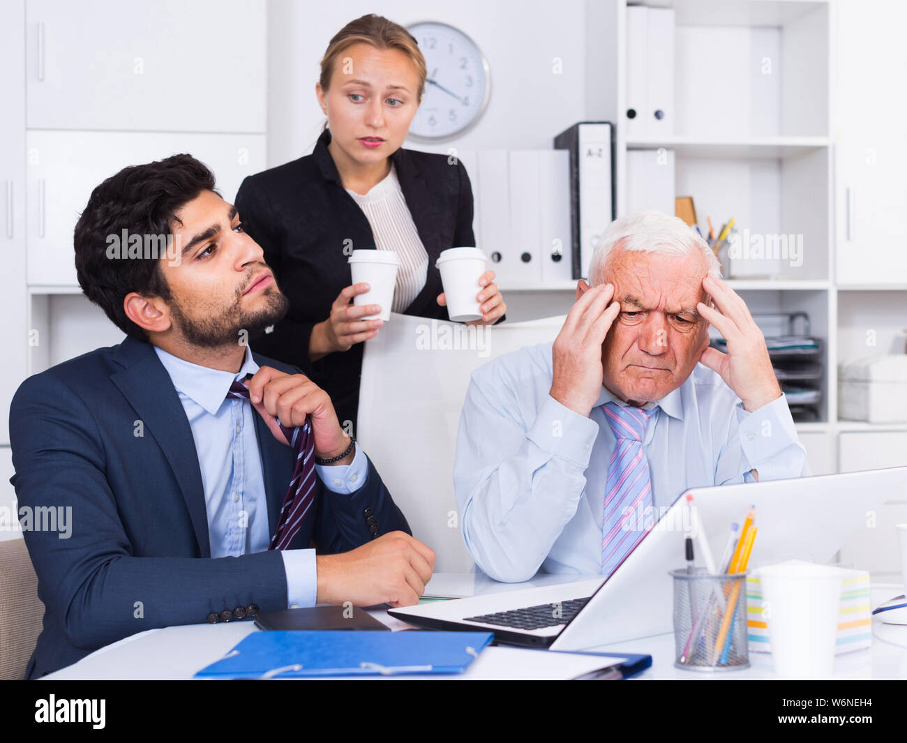 Mature man is having complicated issue with reports made by ...