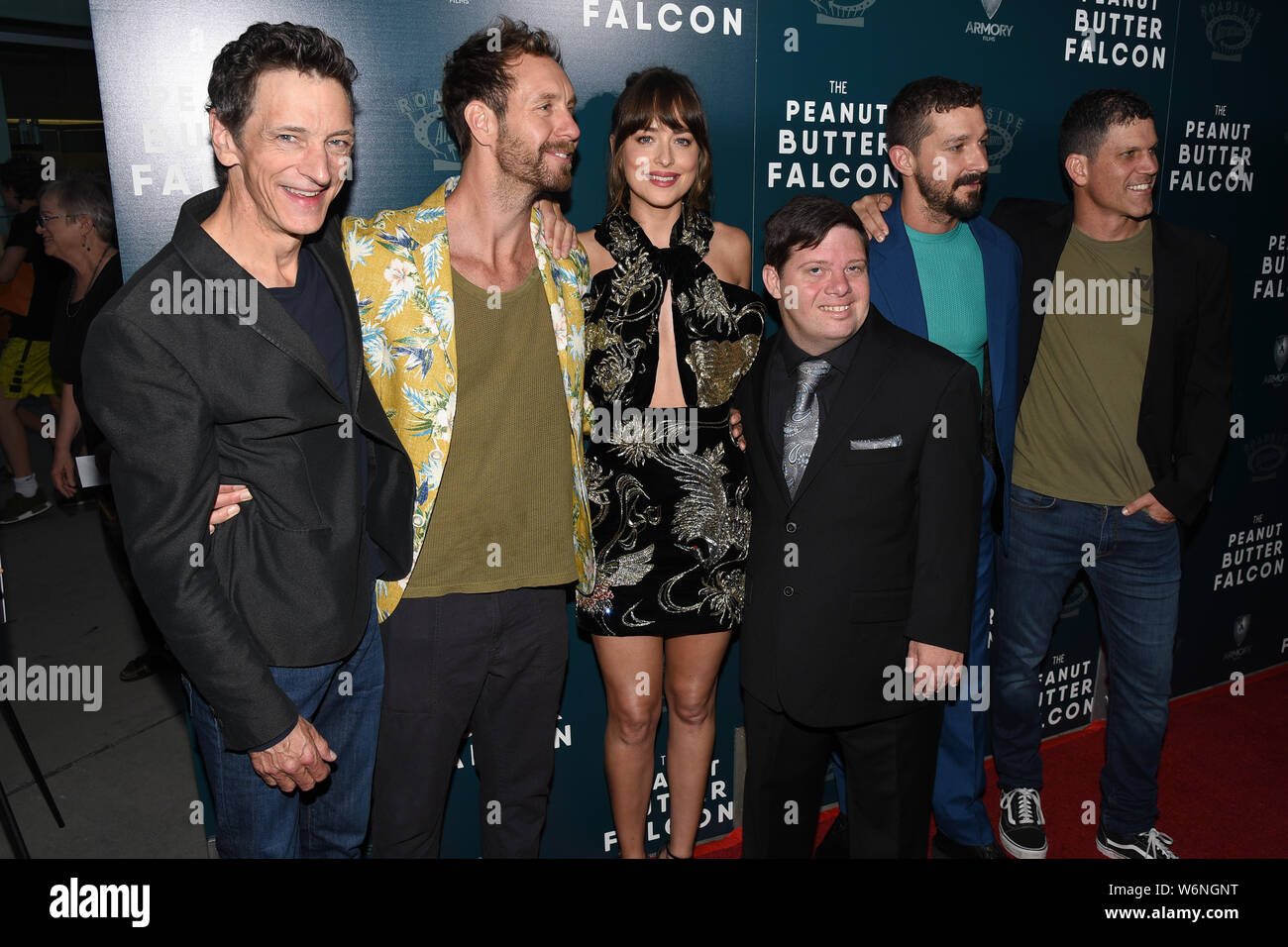 August 1, 2019, Hollywood, California, USA: John Hawkes, Tyler Nilson ...