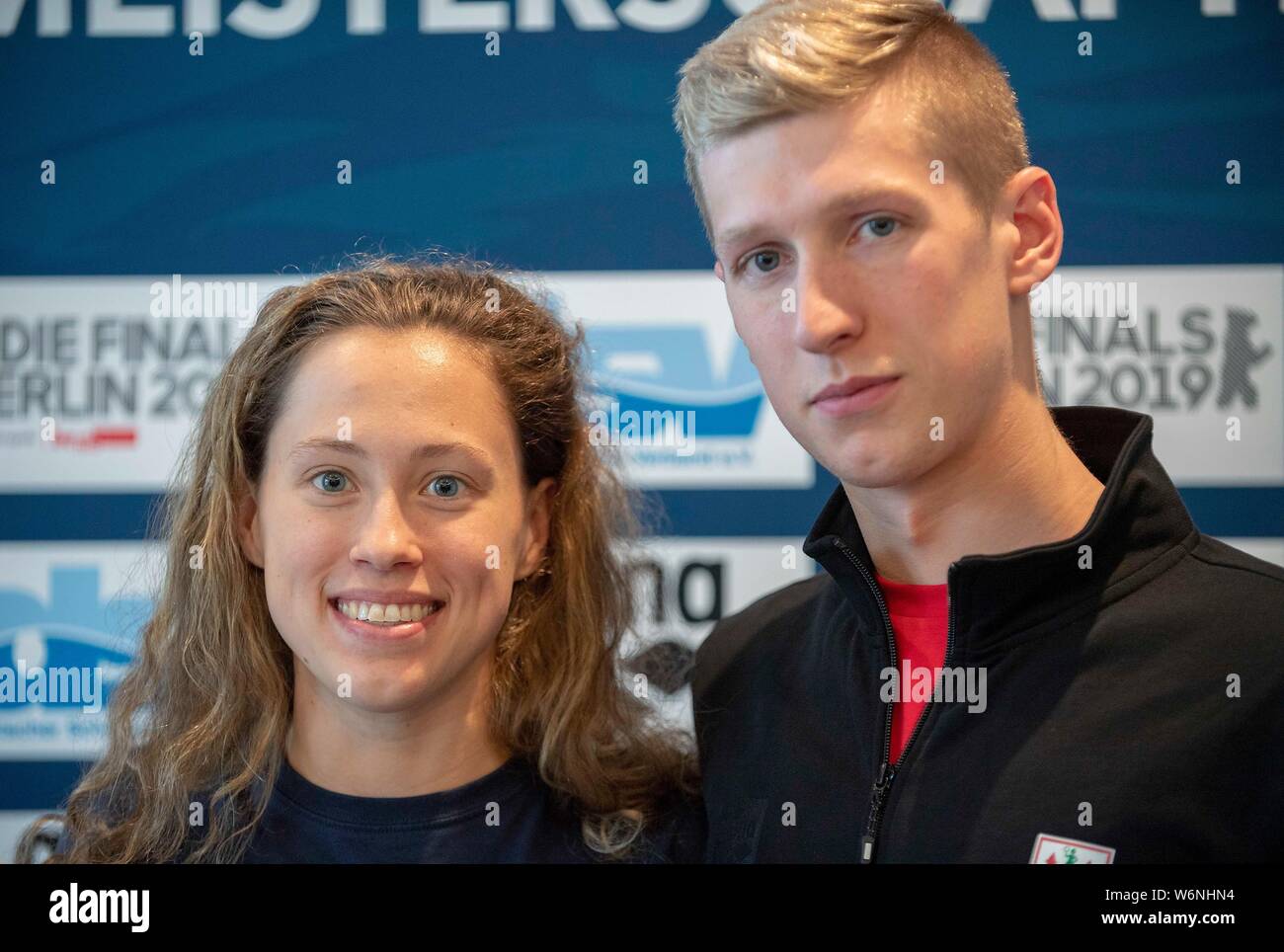 Sarah KOEHLER (Köhler) (SG Frankfurt) with Florian WELLBROCK (SC ...