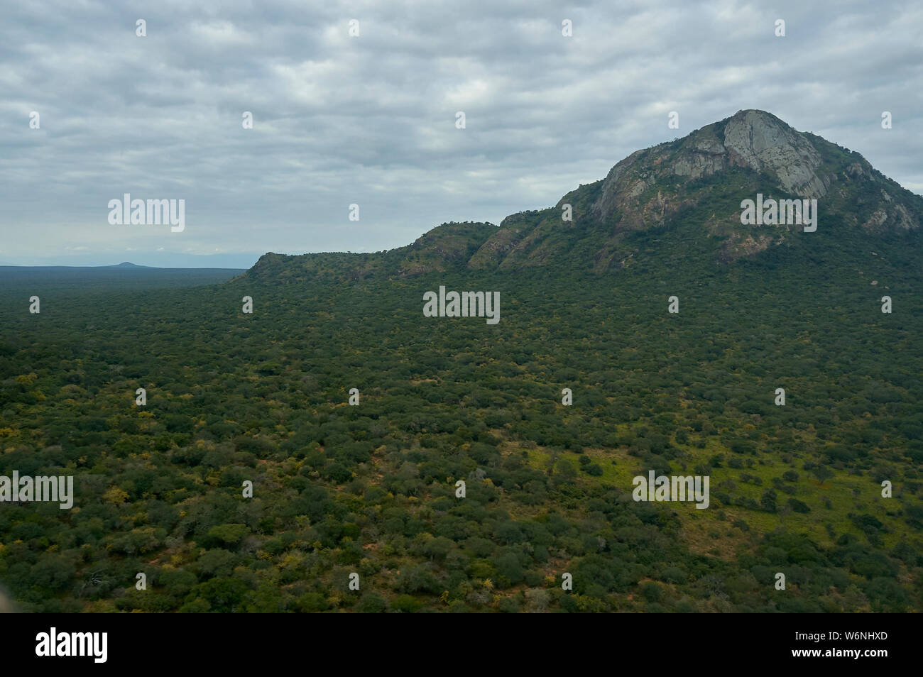 Aerial view of South Maasai steppe Stock Photo - Alamy