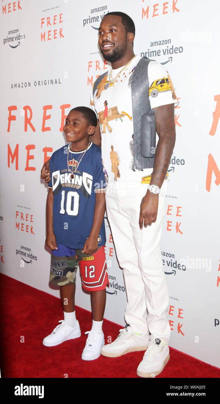 August 01, 2019. Meek Mill, Rihmeek Mill attend Amazon Prime Video ...