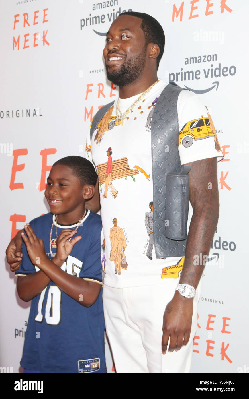 August 01, 2019. Meek Mill, Rihmeek Mill attend Amazon Prime Video ...